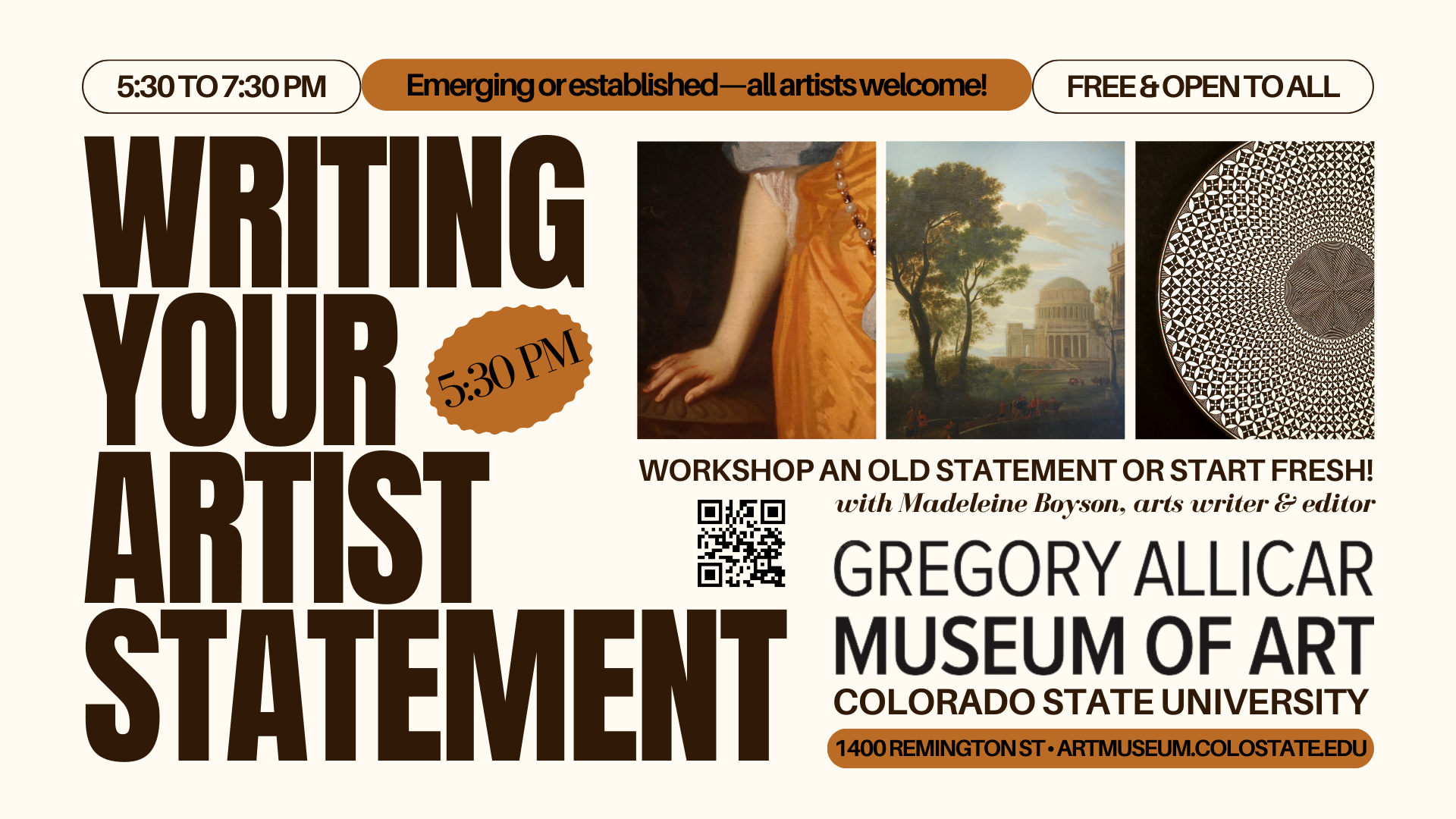 Writing Your Artist Statement - Gregory Allicar Museum of Art ...